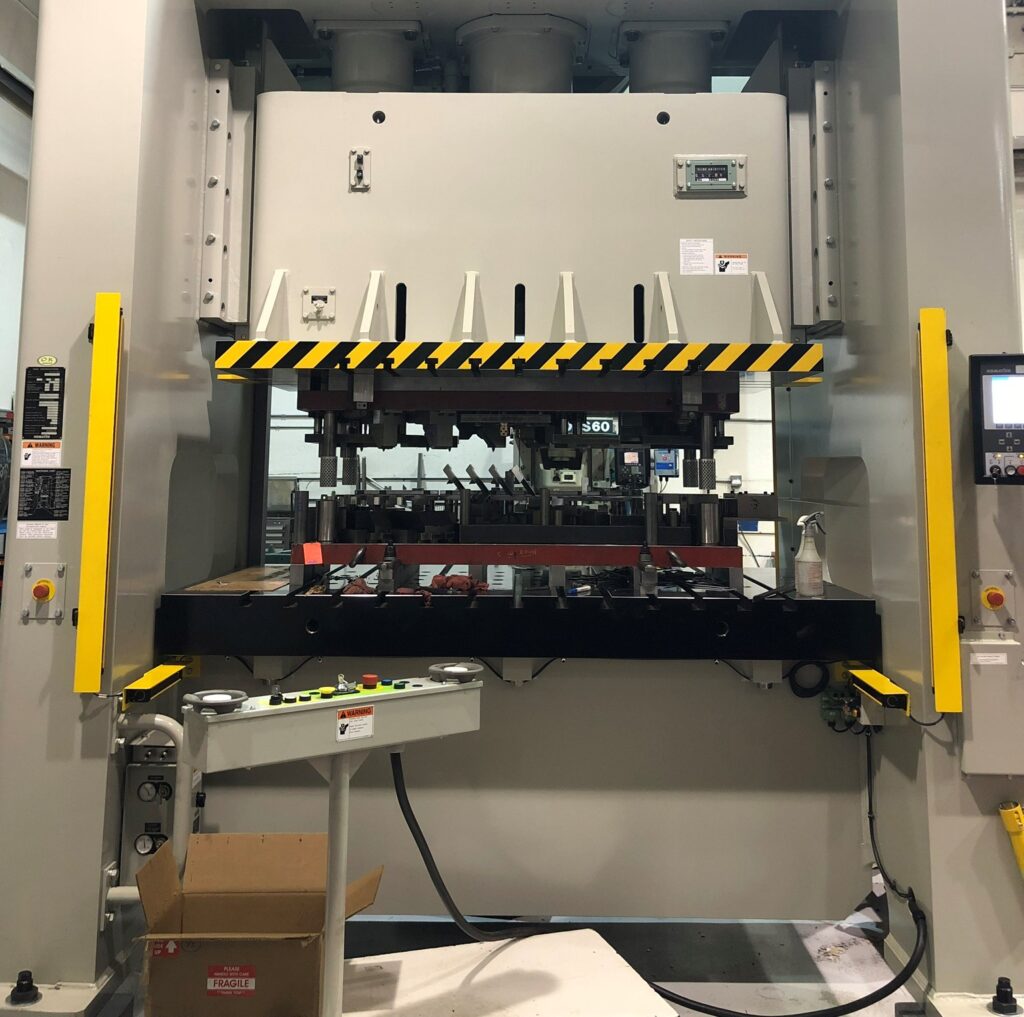 Making it safe, Komatsu E2W 300 SS Press – ISB