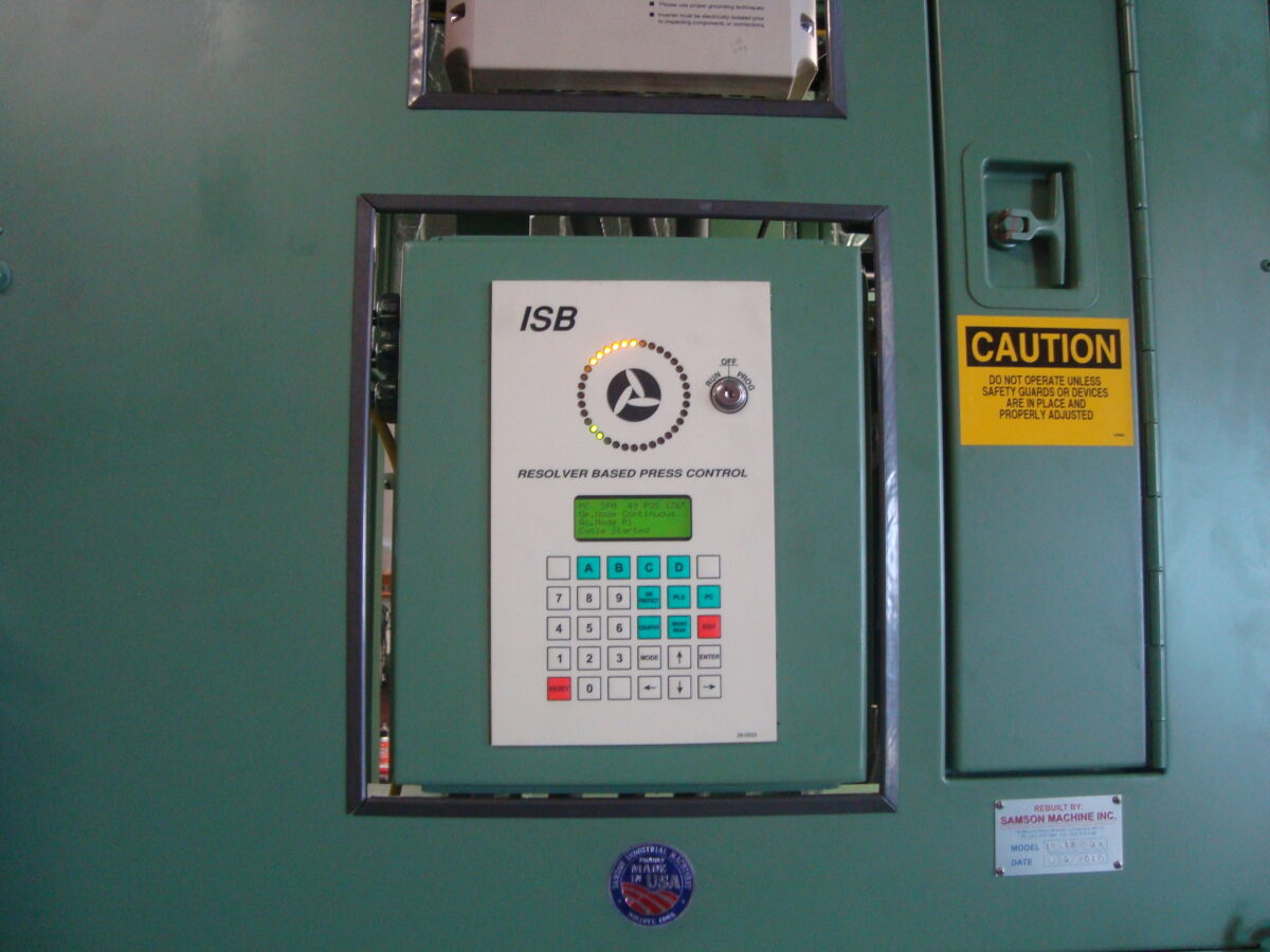 MAKING IT SAFE; RBPC PRESS CONTROLLER IS PERFECT FIT FOR SMALL PRESS ...