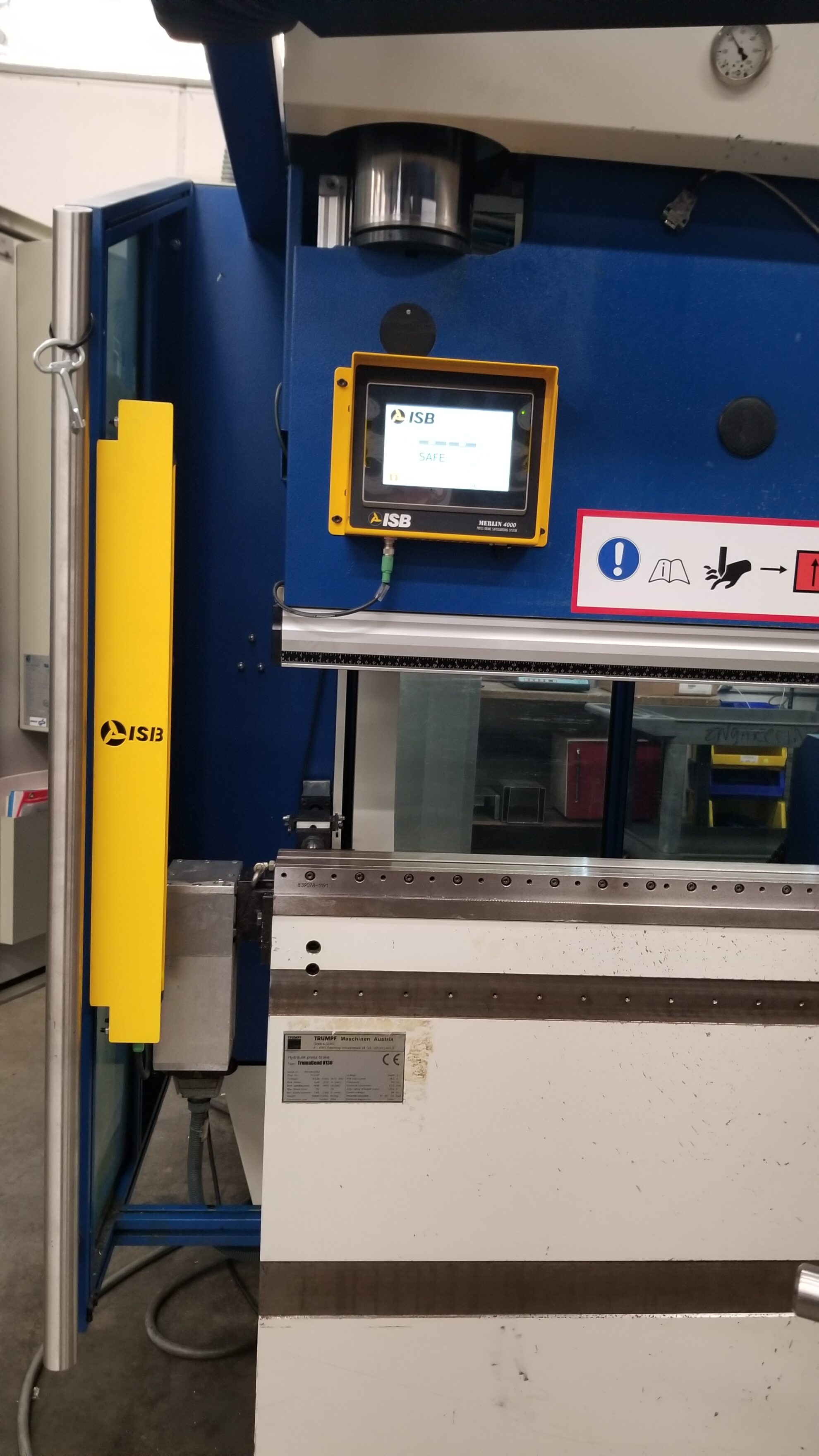 ISB Recently Installed Merlin 4000 Press Brake Guarding Packages on ...