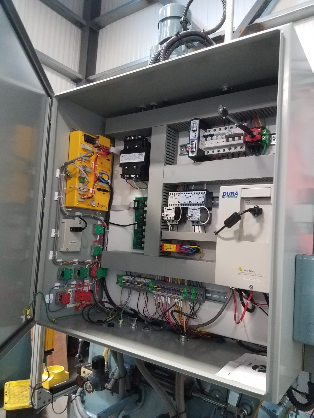 Making it safe; A Dorst Powder Metal Compacting Press is retrofitted ...