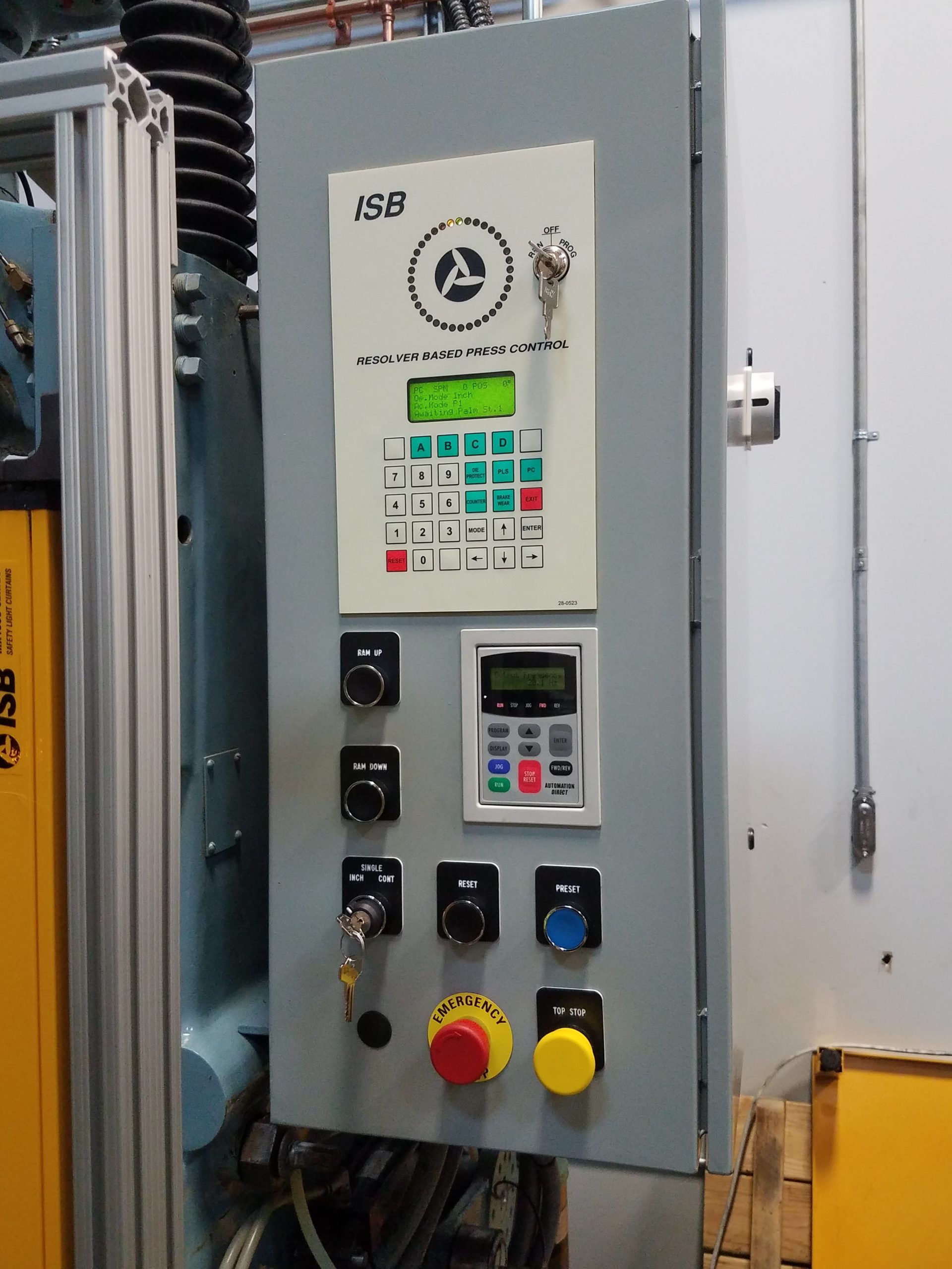 Making it safe; A Dorst Powder Metal Compacting Press is retrofitted ...