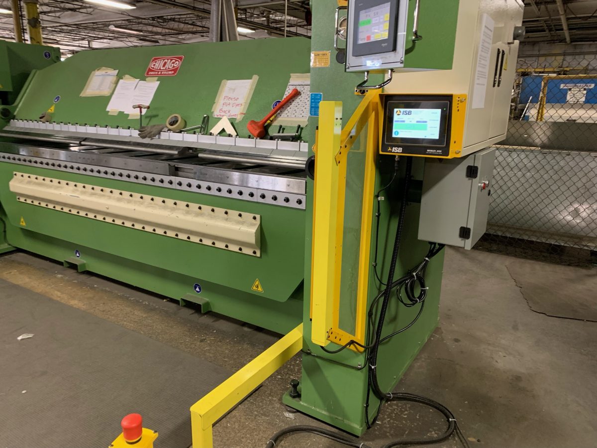 Making it safe; Two Chicago Dreis & Krump Hydraulic Powered Leaf Brakes ...